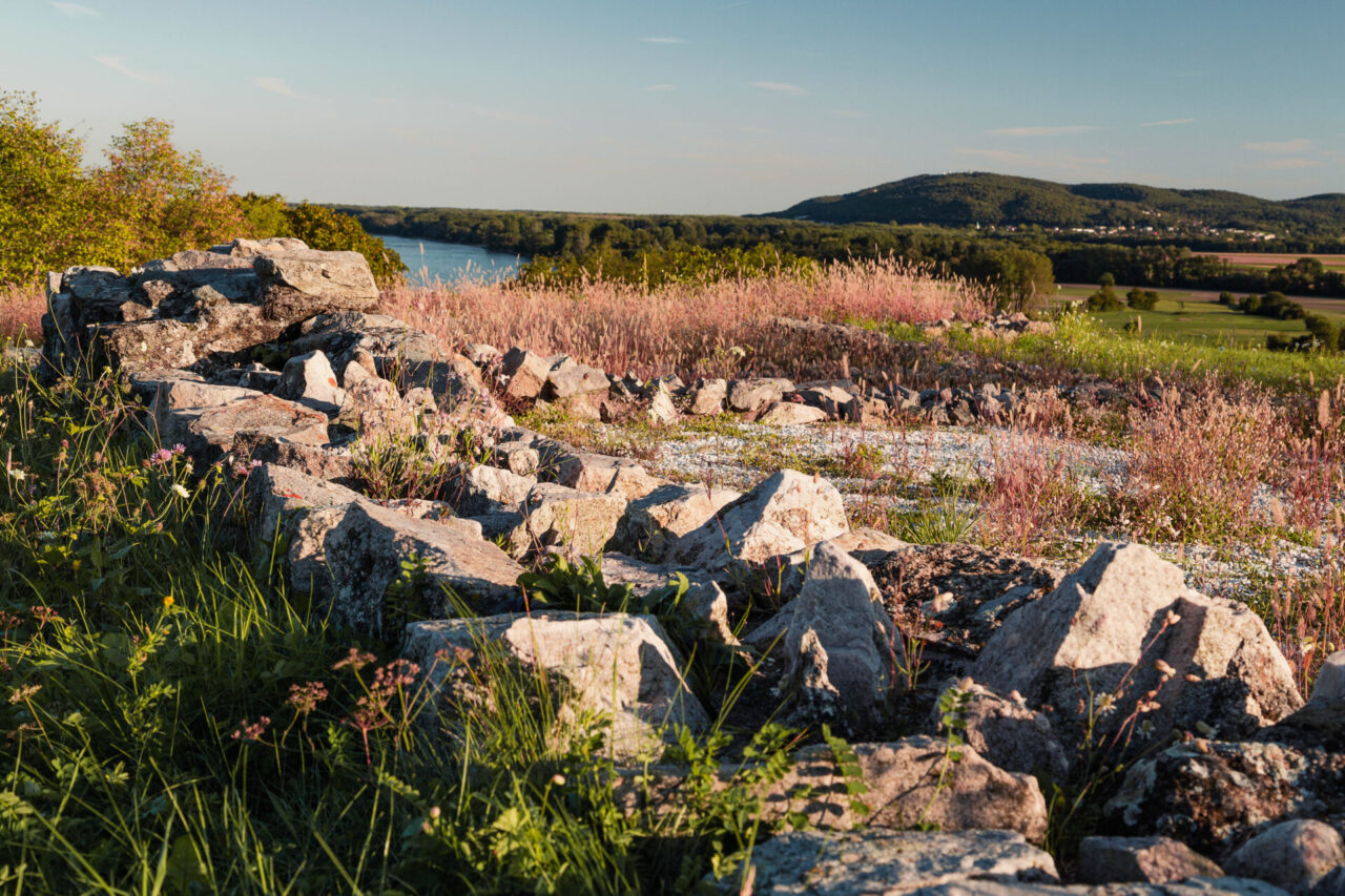 Remains of the original Roman castle were destroyed by the Millennium ...